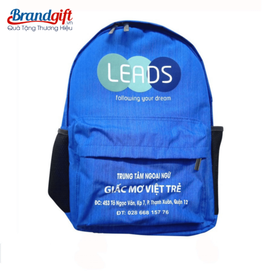Xưởng cung cấp BALO quà tặng in thêu logo số lượng lớn